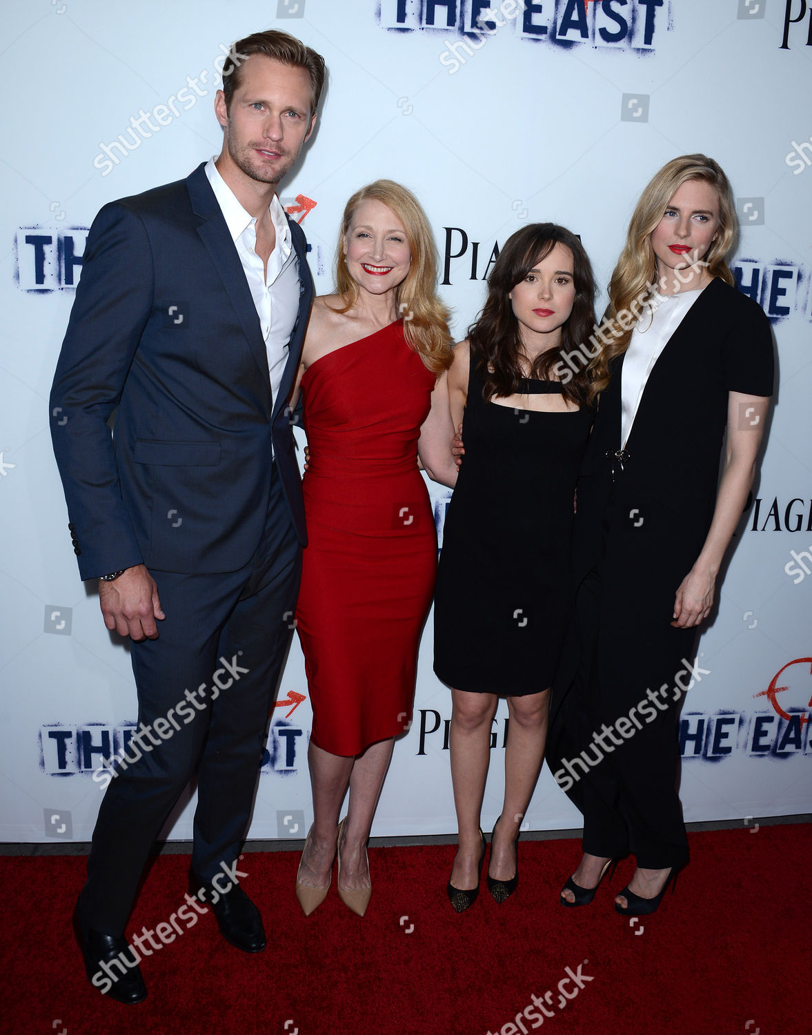 Alexander Skarsgard Patricia Clarkson Elliot Page Editorial Stock Photo ...
