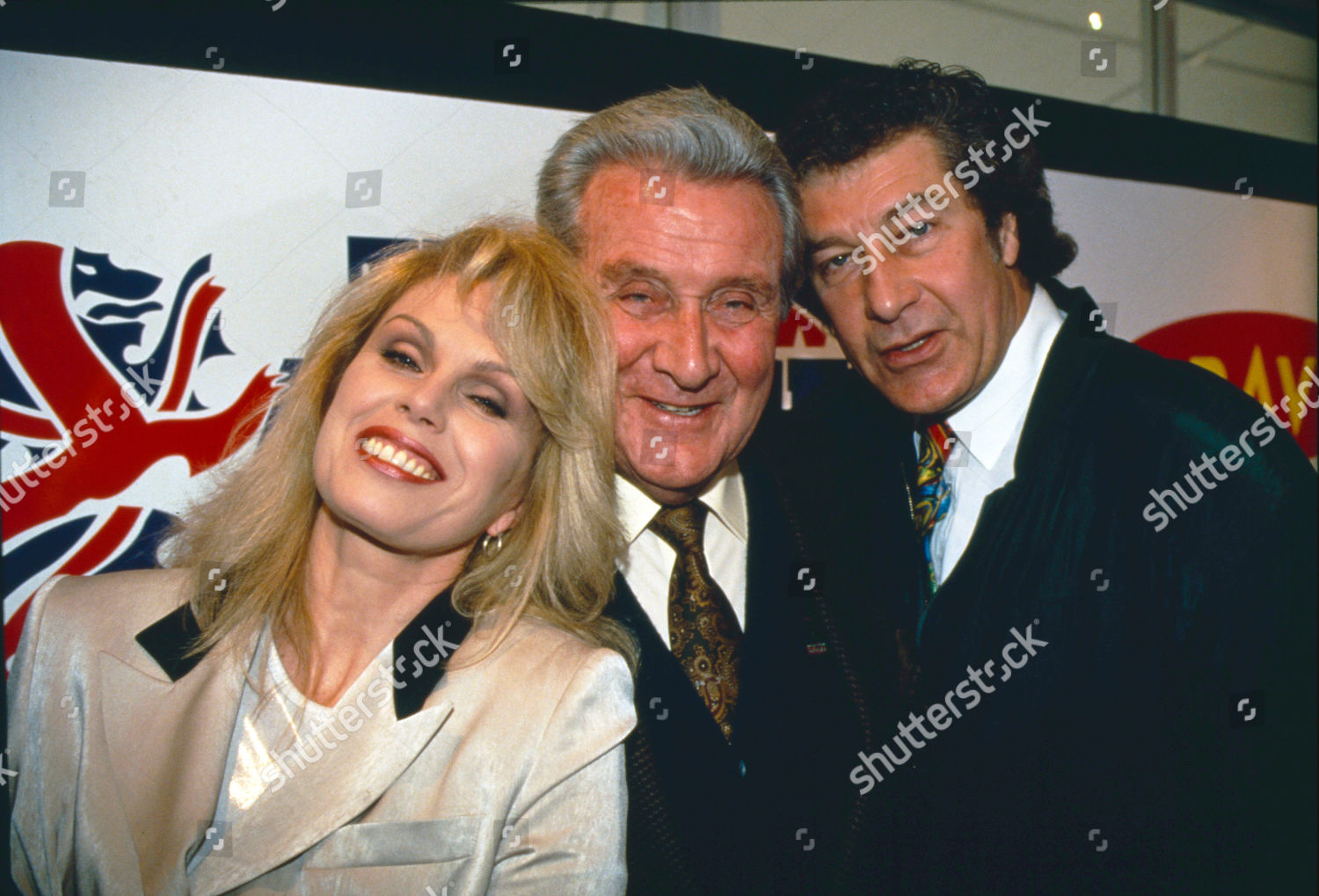 Joanna Lumley Patrick Macnee Gareth Hunt Editorial Stock Photo - Stock ...