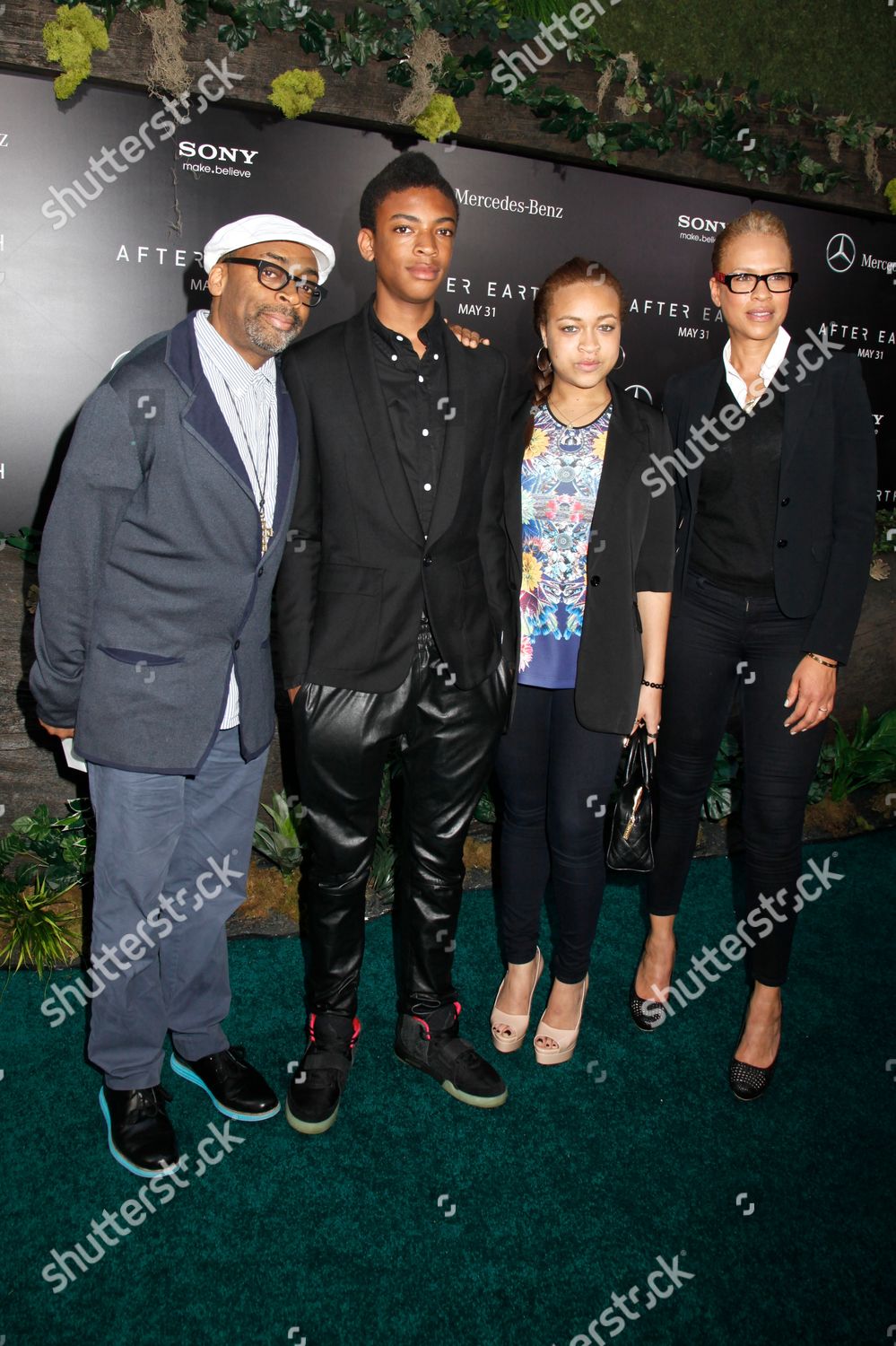 Spike Lee Daughter Satchel Lee Son Editorial Stock Photo - Stock Image ...