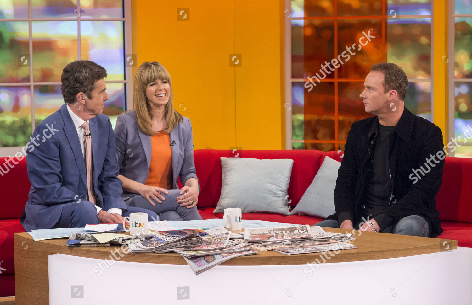 John Stapleton Kate Garraway Russell Watson Editorial Stock Photo ...