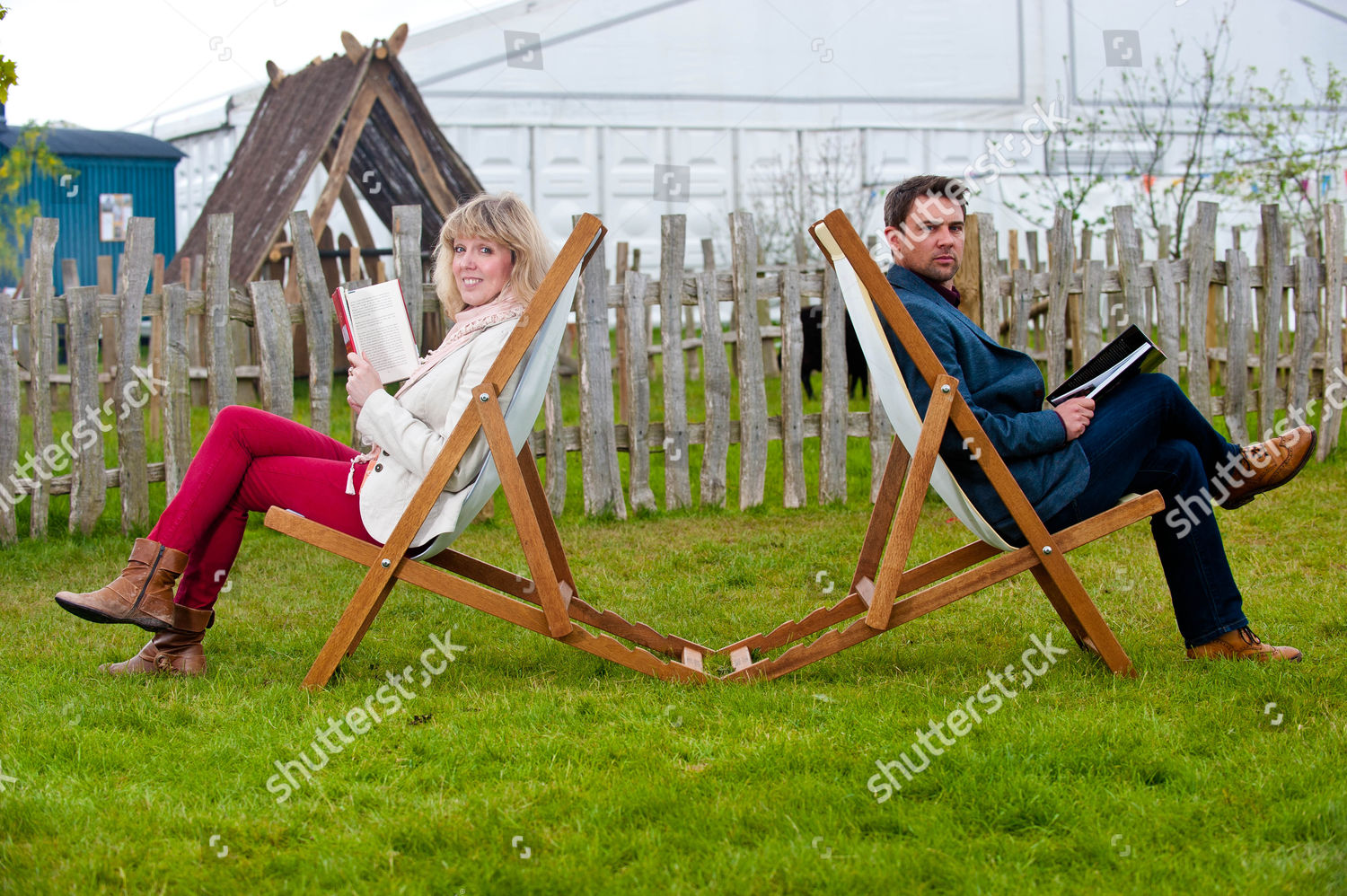 Carolyn Hitt Owen Sheers Editorial Stock Photo - Stock Image | Shutterstock