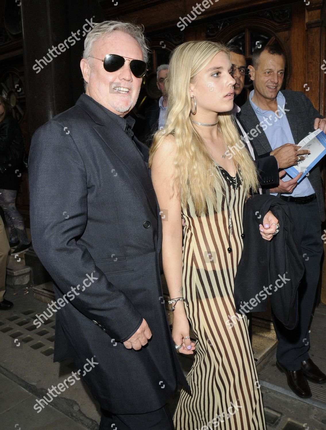 Roger Taylor His Daughter Tigerlily Taylor Editorial Stock Photo ...