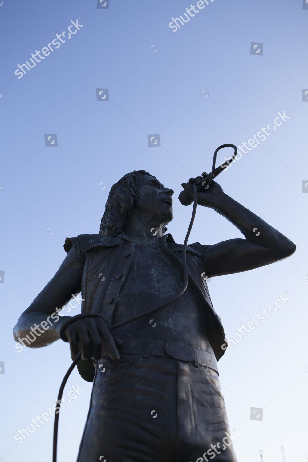 Bronze Statue Former Frontman Heavy Metal Editorial Stock Photo - Stock ...