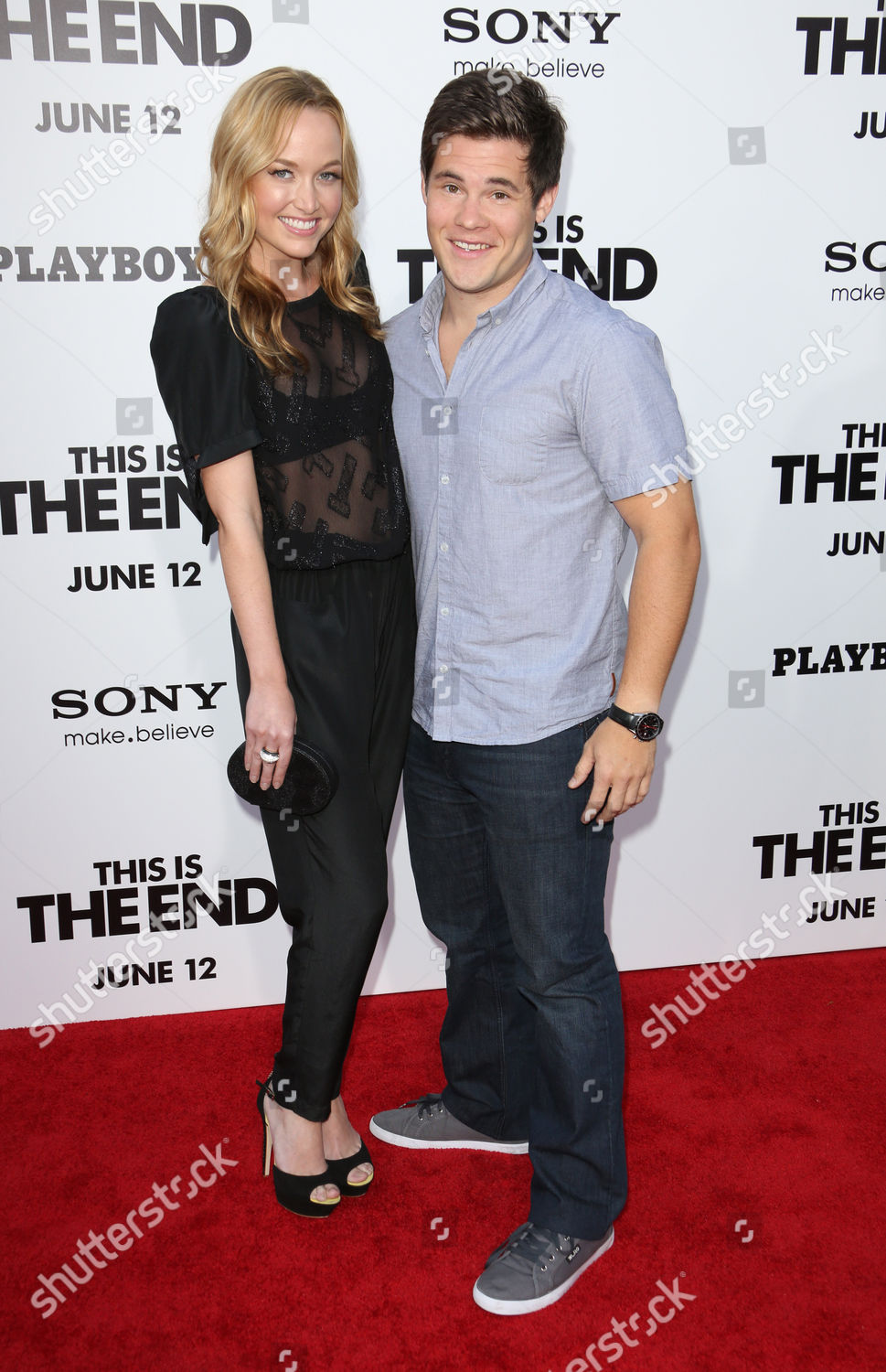 Adam Devine Kelley Jakle Editorial Stock Photo - Stock Image | Shutterstock