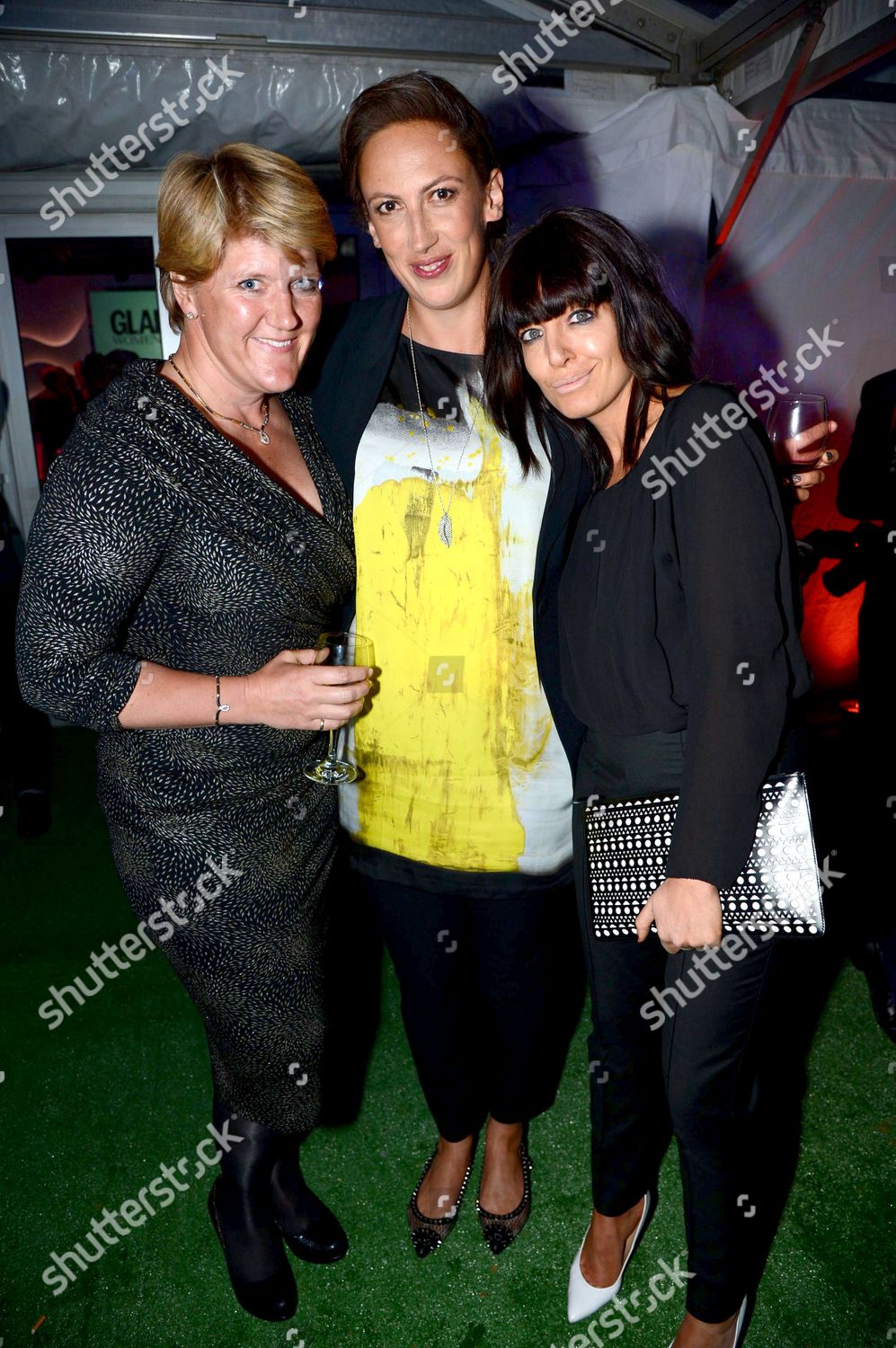 Clare Balding Miranda Hart Claudia Winkleman Editorial Stock Photo ...