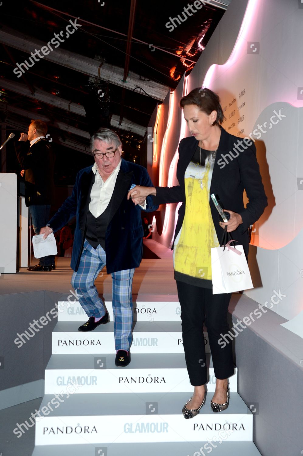 Ronnie Corbett Miranda Hart Editorial Stock Photo - Stock Image ...