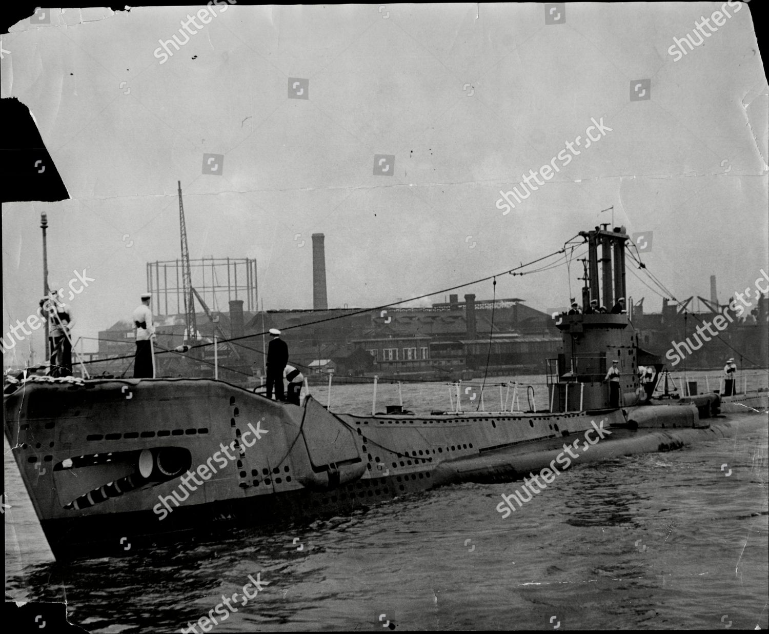 Navy Submarine Hms Acheron Hms Acheron Foto Stok Editorial - Gambar ...