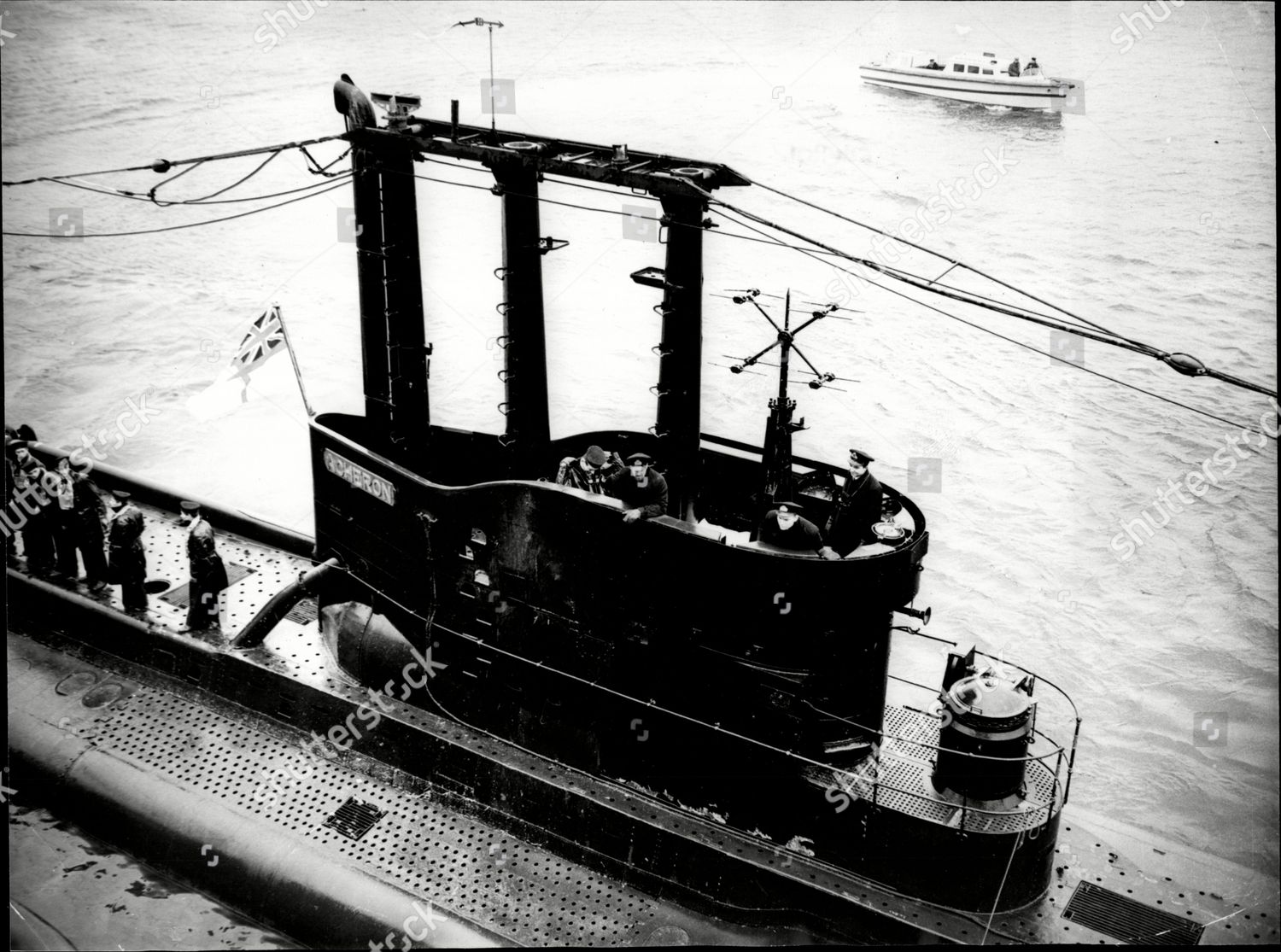 Navy Submarine Hms Acheron Arrives Rothesay Editorial Stock Photo ...