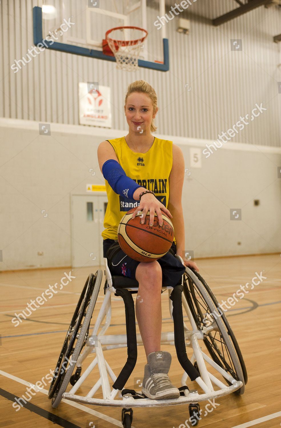 Amy Conroy Paralympic Wheelchair Basketball Player Editorial Stock ...