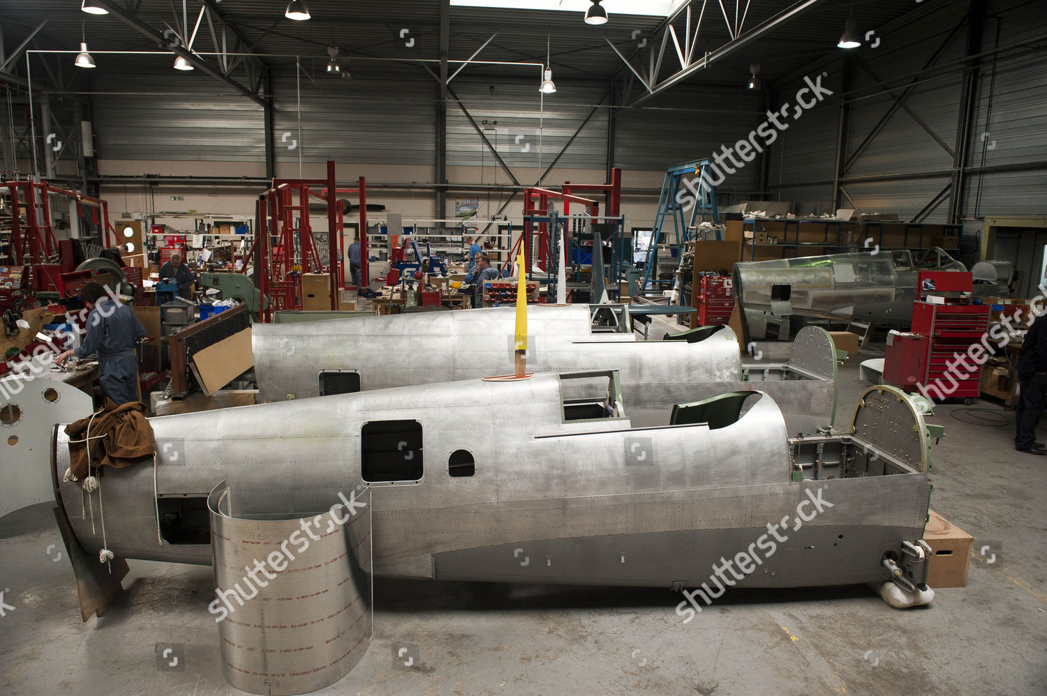 Aircraft Restoration Company Based Duxford Aerodrome Editorial Stock ...