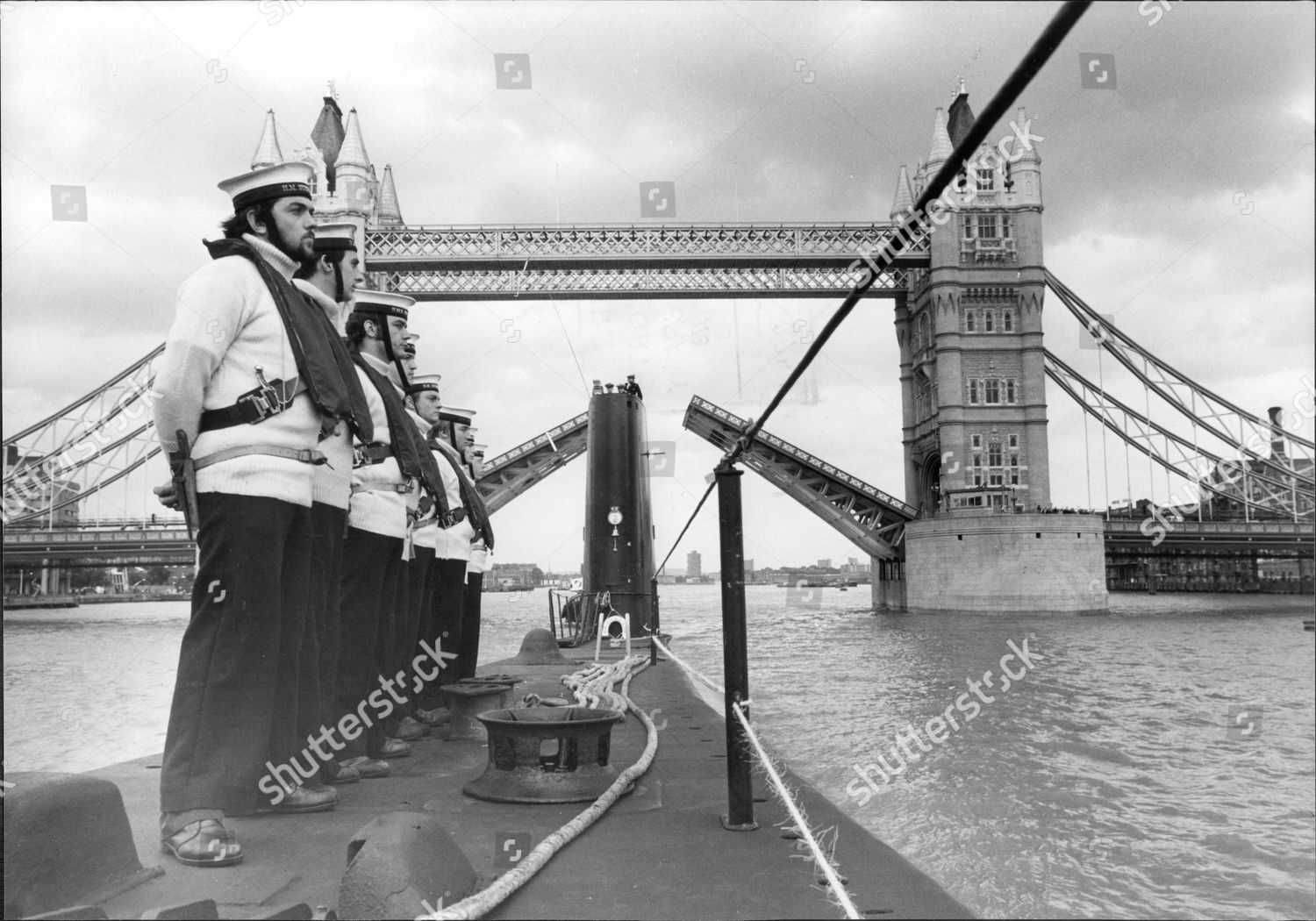 Hms Oberon Royal Navy Submarine Seen Editorial Stock Photo - Stock ...