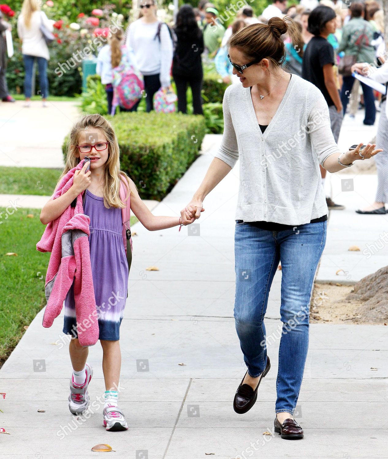 Jennifer Garner Daughter Violet Affleck Editorial Stock Photo - Stock ...