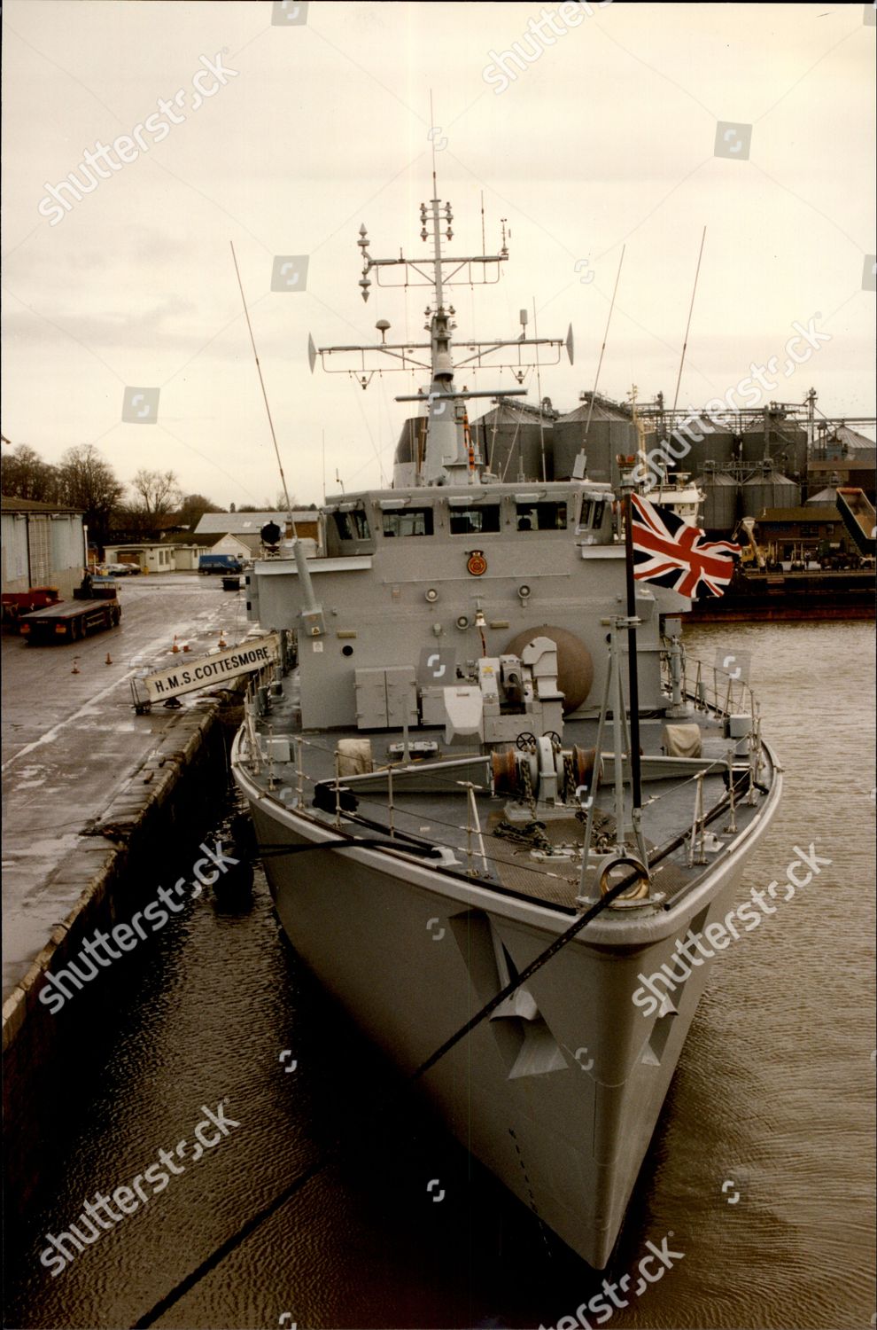 Hms Cottesmore Royal Navy Minesweeper Ship Editorial Stock Photo ...