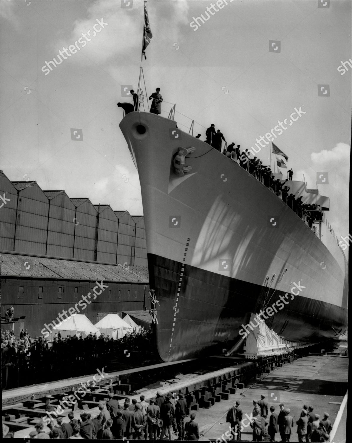 Hms Devonshire Royal Navy Destroyer Ship Editorial Stock Photo - Stock ...