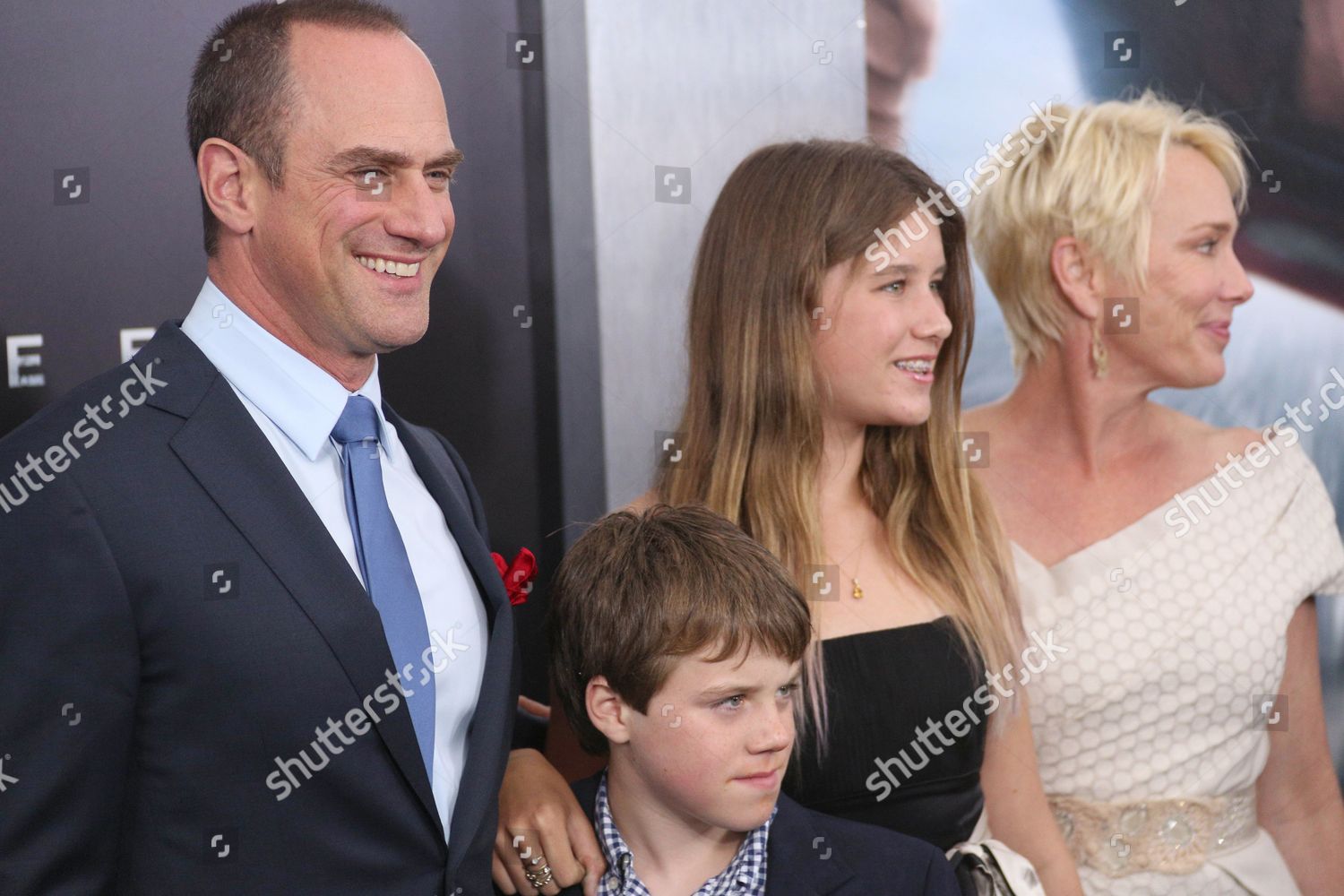 Christopher Meloni Son Dante Meloni Daughter Editorial Stock Photo ...