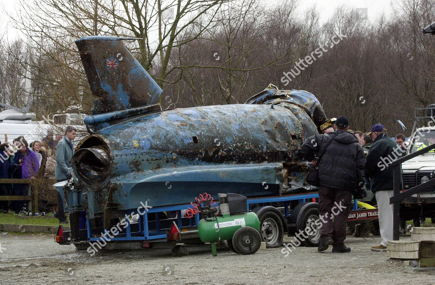 Wreck Bluebird Which Donald Campbell Died Editorial Stock Photo - Stock ...