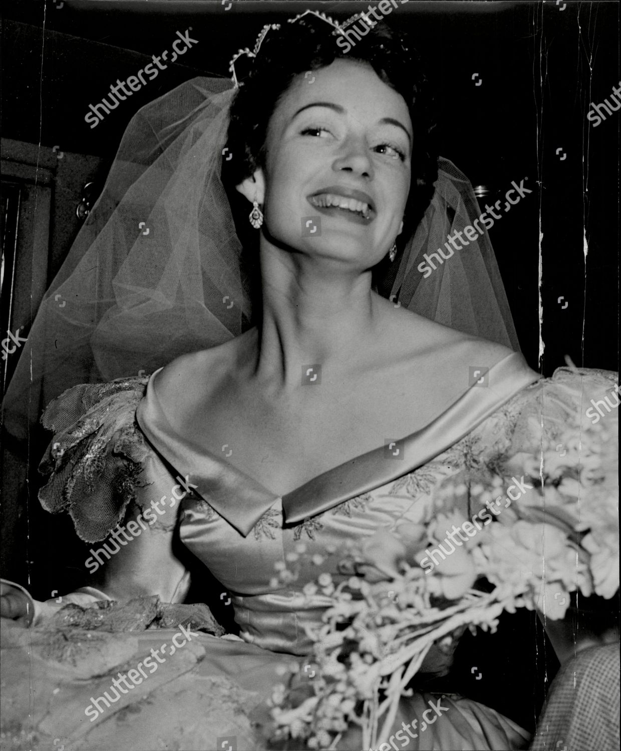 Wedding Miss Jean Matheson Edward Davies Editorial Stock Photo - Stock ...
