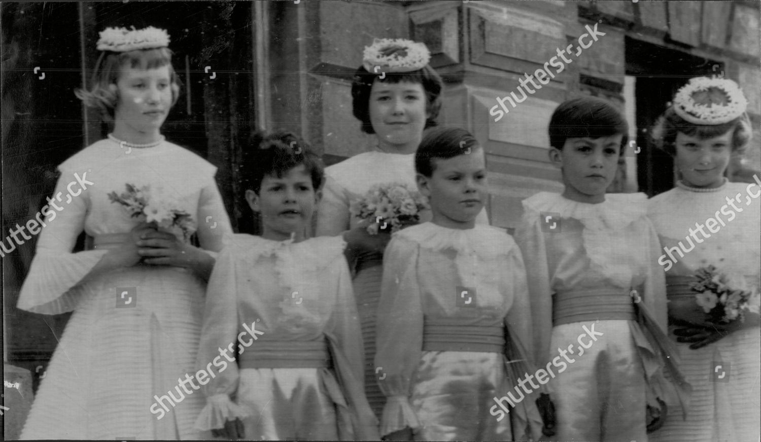Wedding Lady Anne Coke Colin Tennant Editorial Stock Photo - Stock ...