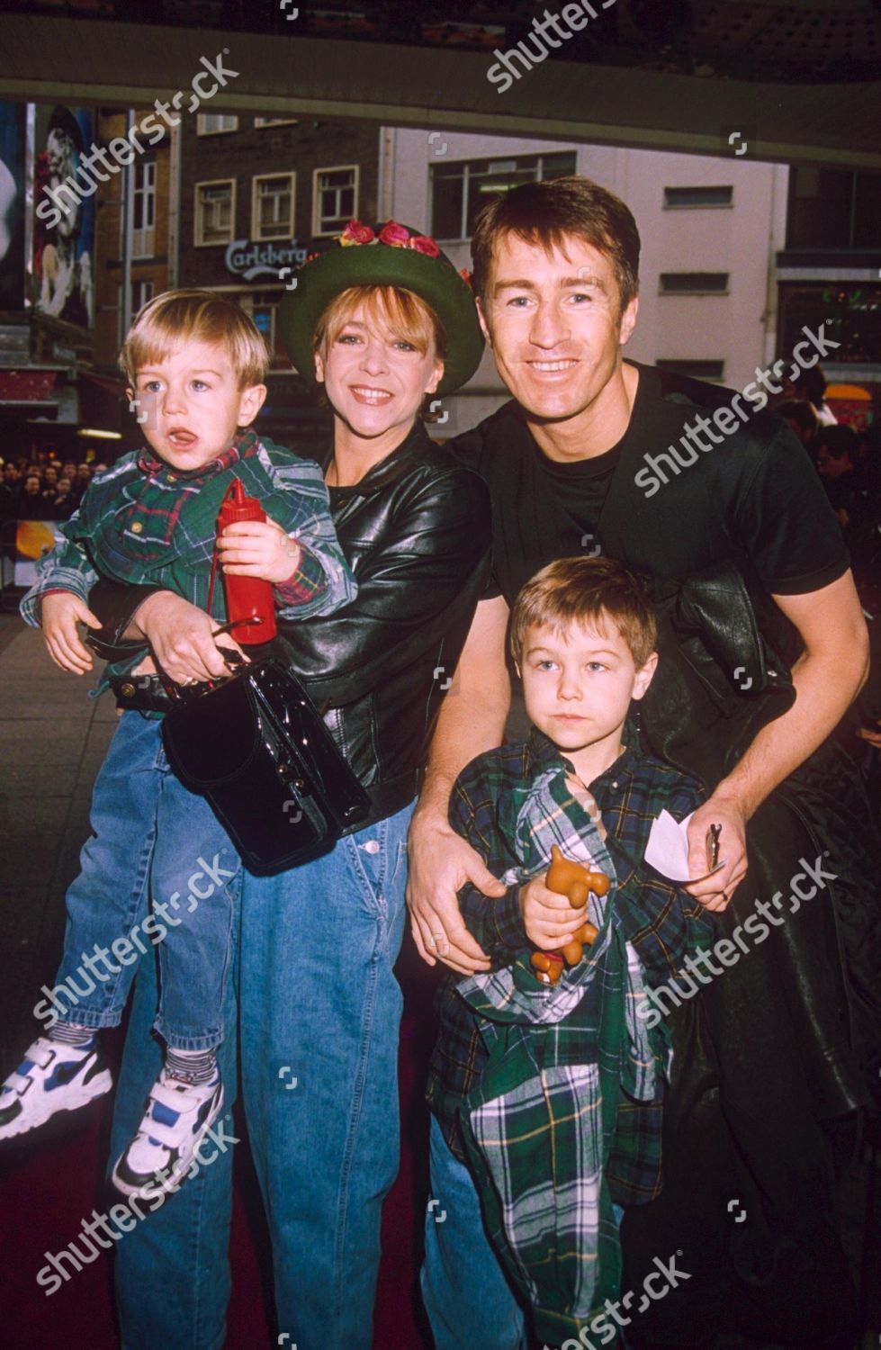 Leslie Ash Lee Chapman Their Children Editorial Stock Photo - Stock Image | Shutterstock