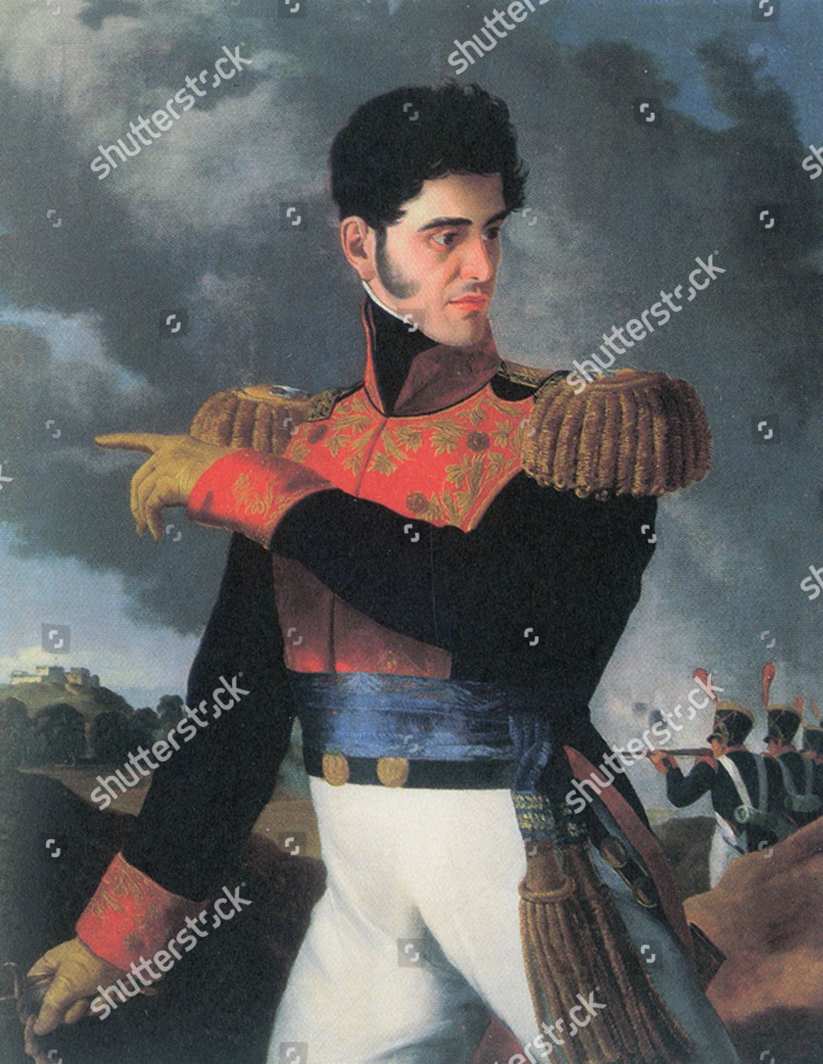 Antonio Lopez De Santa Anna 17941876 Editorial Stock Photo - Stock ...