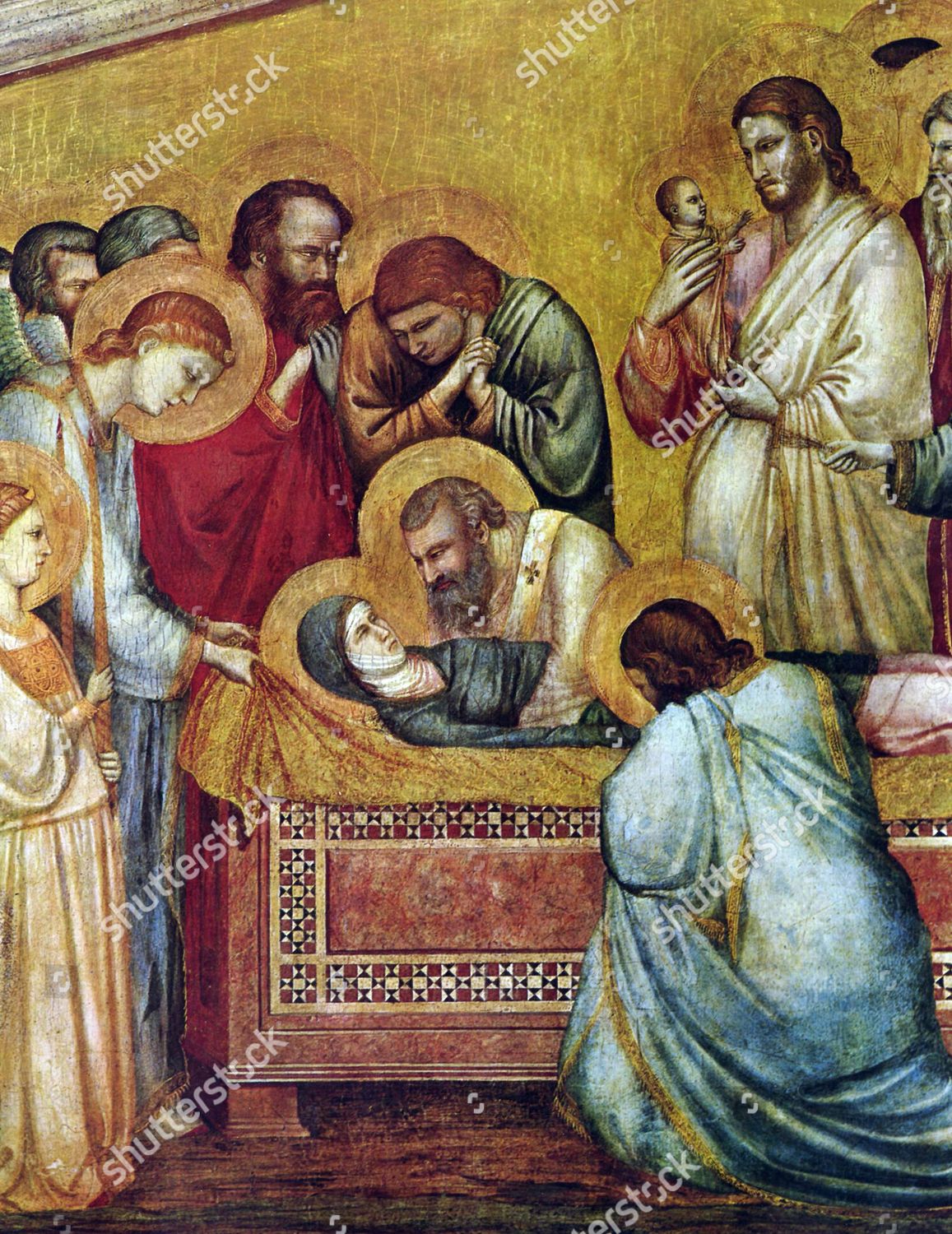 Giotto Di Bondone 13151320 Death Mary Editorial Stock Photo - Stock ...