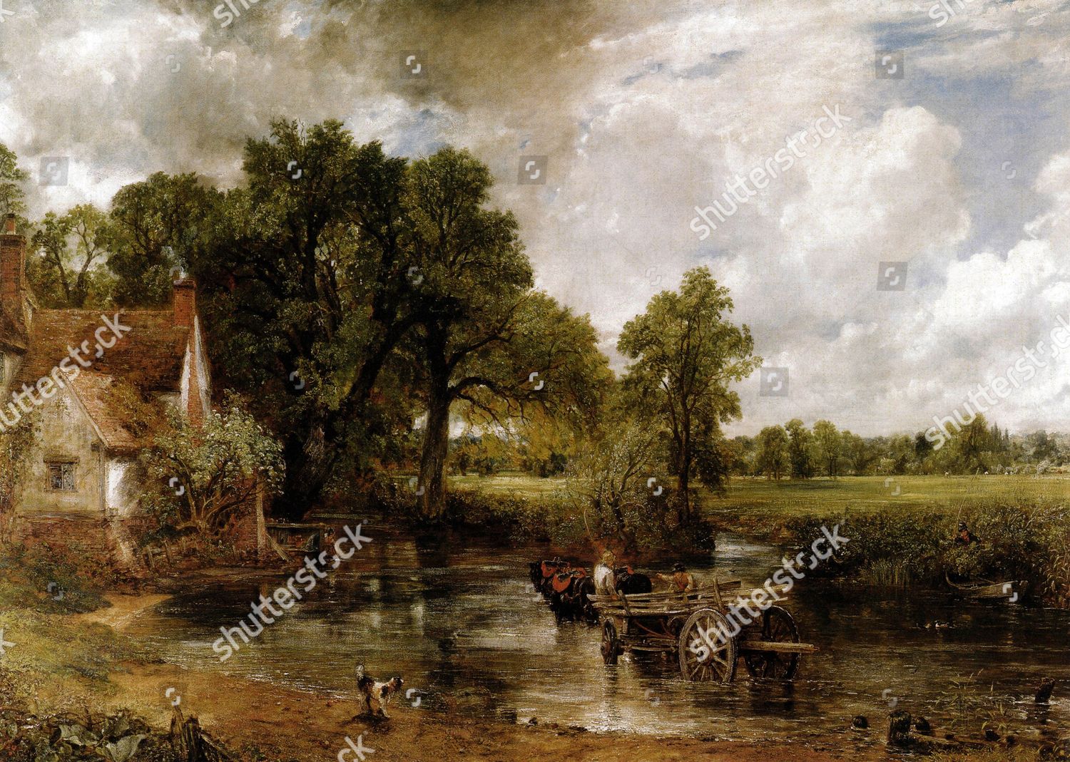 John Constable 17761837 English Landscape Painter Editorial Stock Photo ...