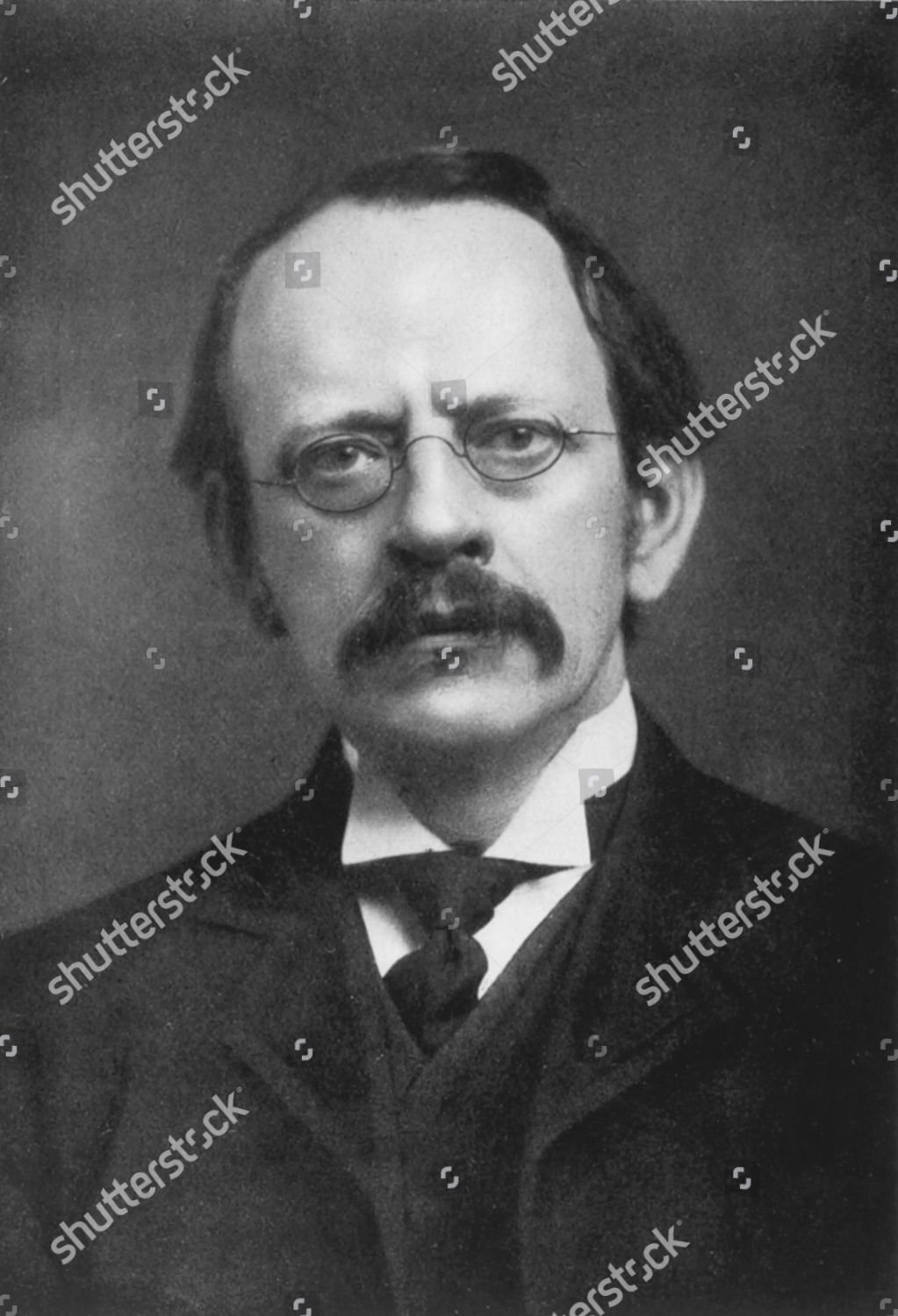 Jj Joseph John Thomson 18561940 British Editorial Stock Photo - Stock ...