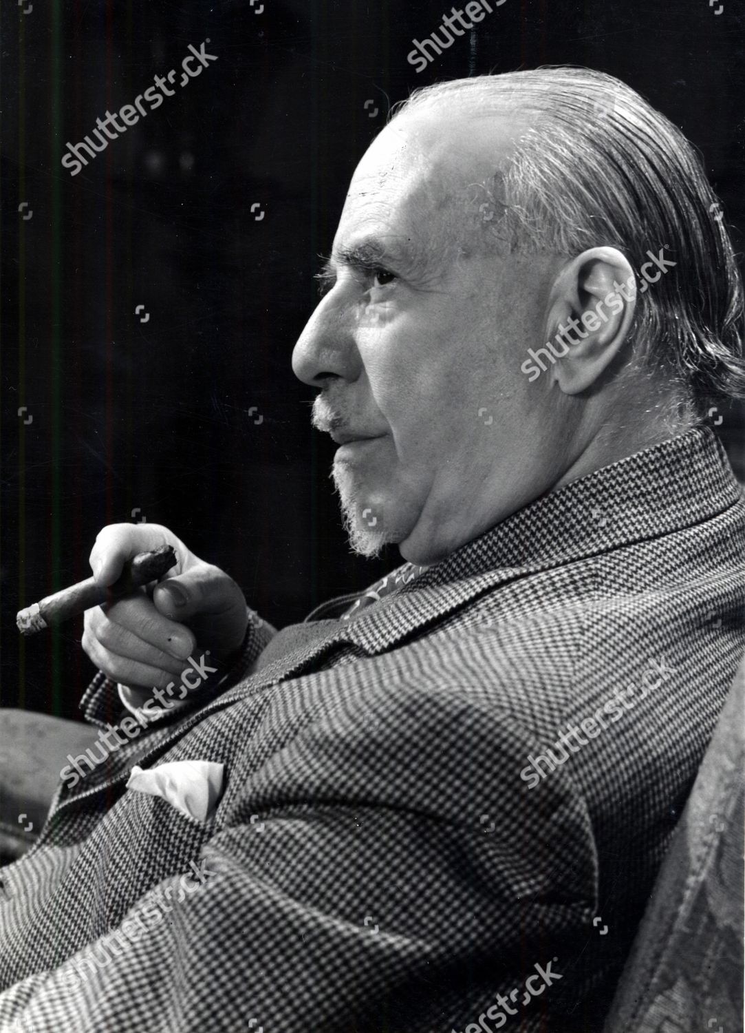 Thomas Beecham 18791961 English Conductor Impresario Editorial Stock ...