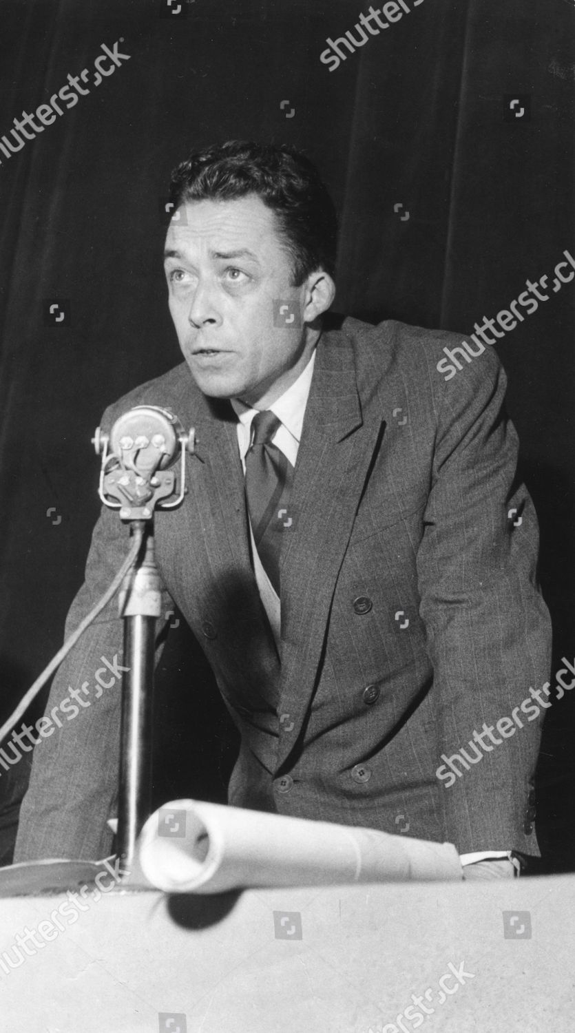 Albert Camus 19301960 French Writer Born Editorial Stock Photo - Stock ...