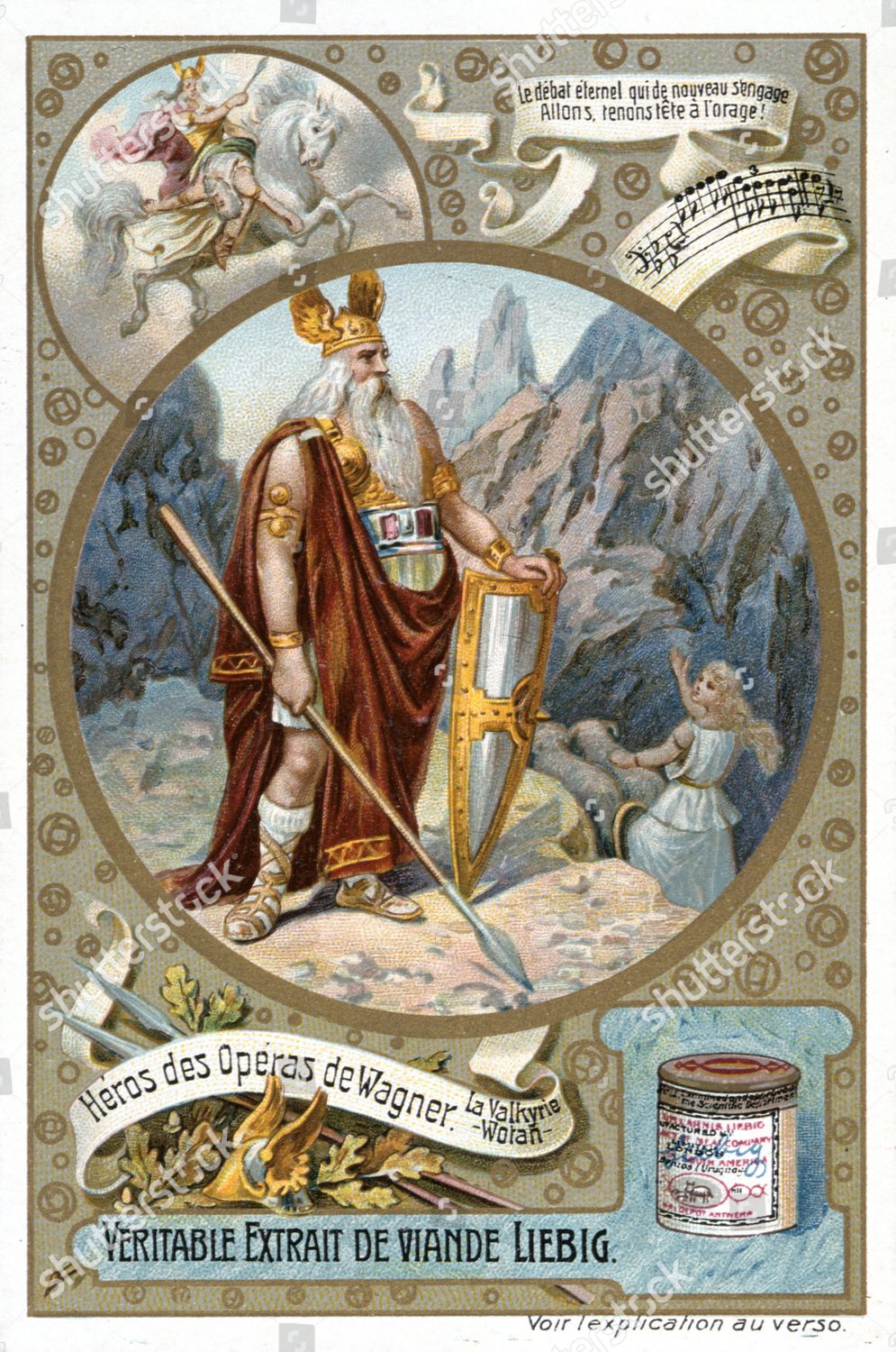 Wotan Odin God Wisdom Poetry War Editorial Stock Photo - Stock Image ...