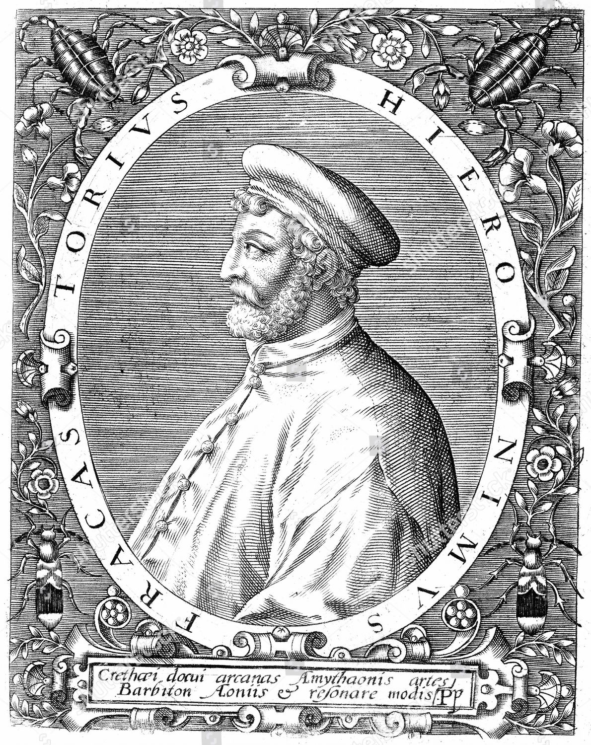 Girolamo Frascatoro Hieronymus Fracastorius C14781553 Italian Editorial ...