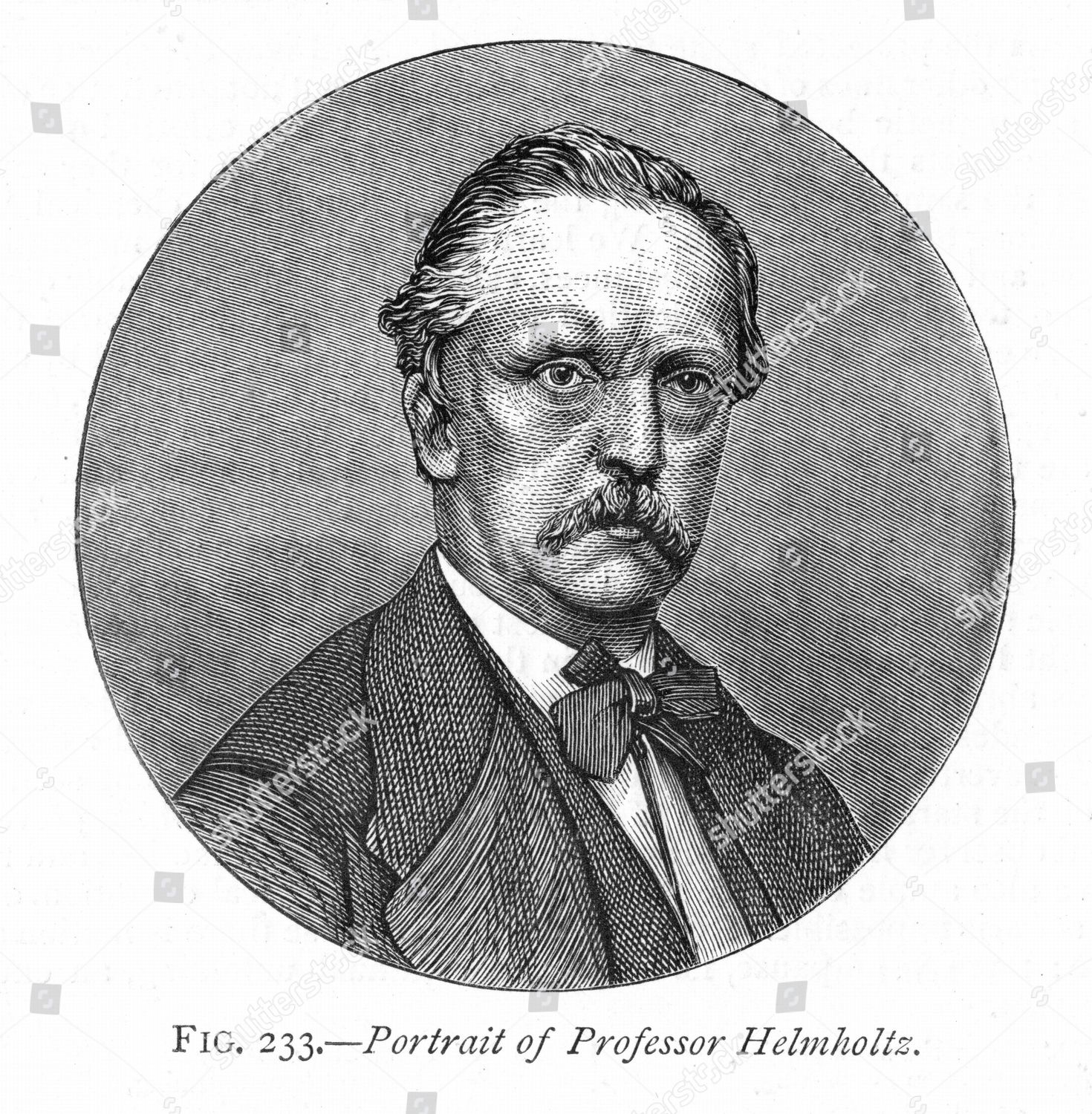 Hermann Ludwig Ferdinand Von Helmholtz 18211894 Editorial Stock Photo ...