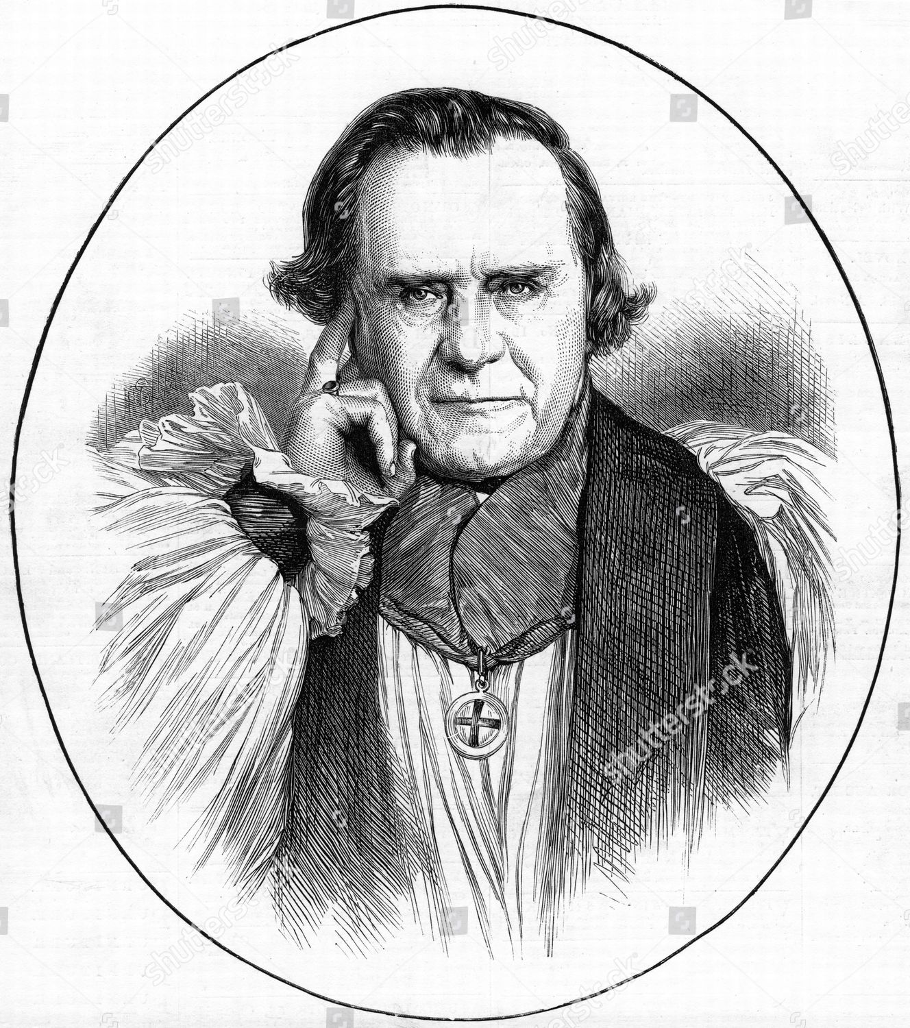 Samuel Wilberforce 18051873 English Prelate Third Editorial Stock Photo ...