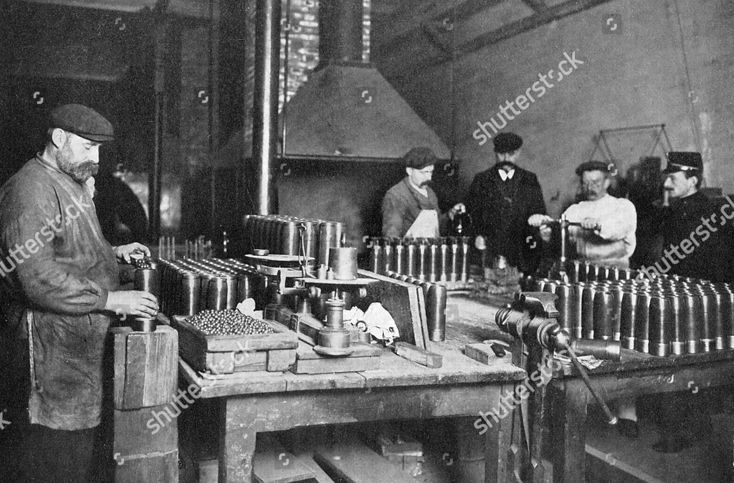 World War Filling Shrapnel Shells British Editorial Stock Photo - Stock ...