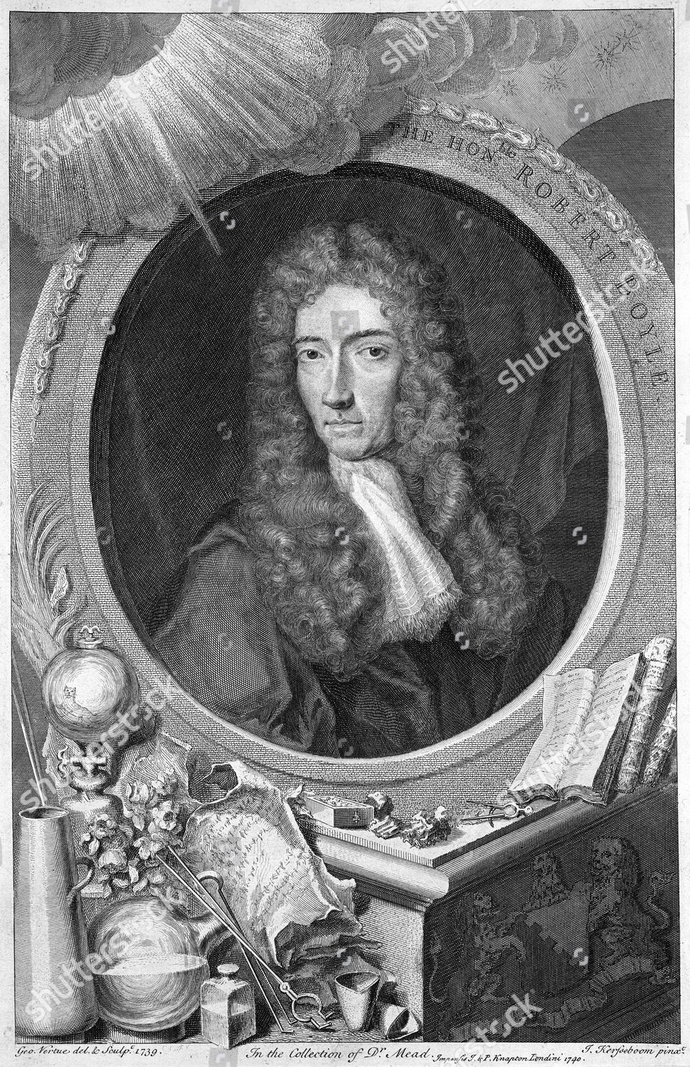 Robert Boyle 16271691 Angloirish Chemist Physicist Editorial Stock ...