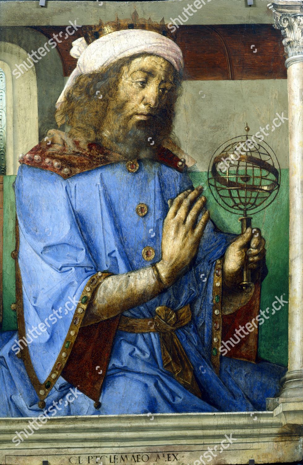 Ptolemy Claudius Ptolemaeusactive150 Ad Alexandrian Greek Editorial ...
