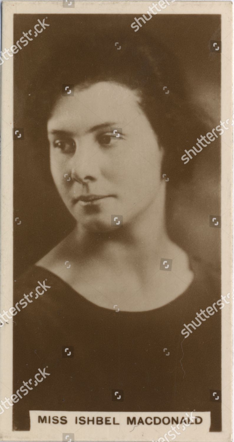 Portrait Ishbel Allan Macdonald 1903 1982 Editorial Stock Photo - Stock ...