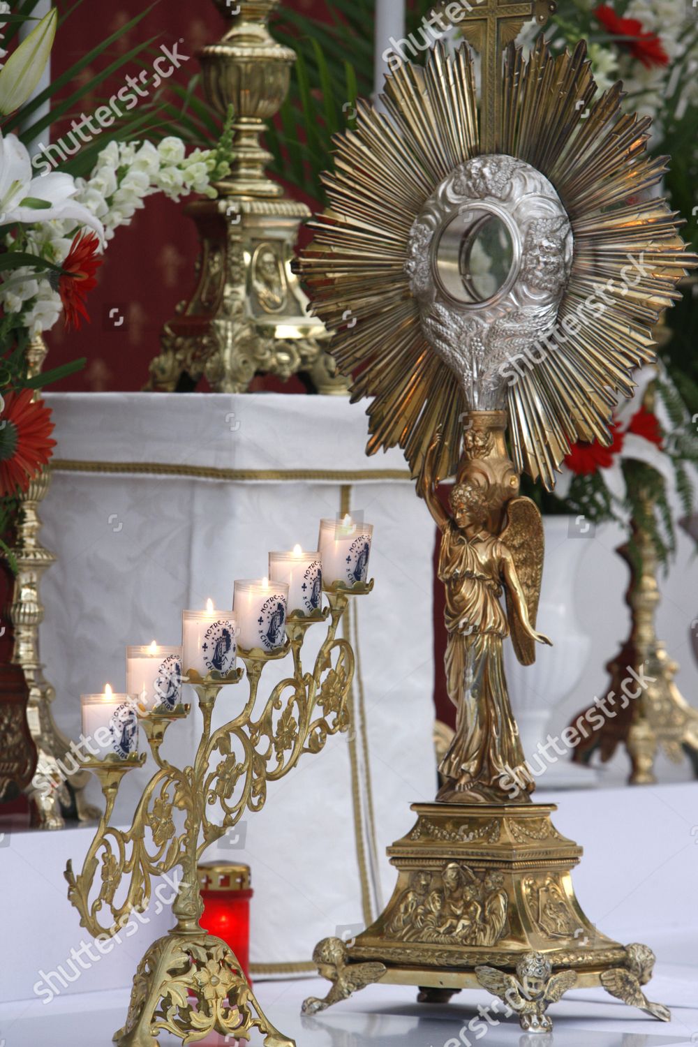 Traditional Catholic Pilgrimage Holy Sacrament Editorial Stock Photo ...