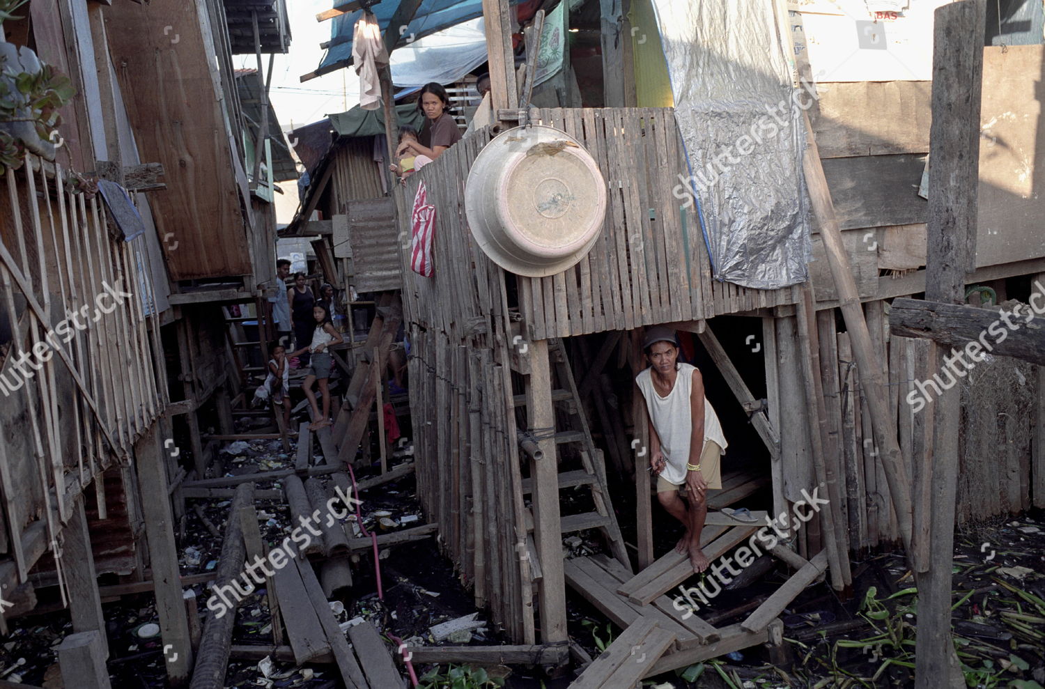 Slums Philippines Cebu Citythese Families Poor Editorial Stock Photo ...