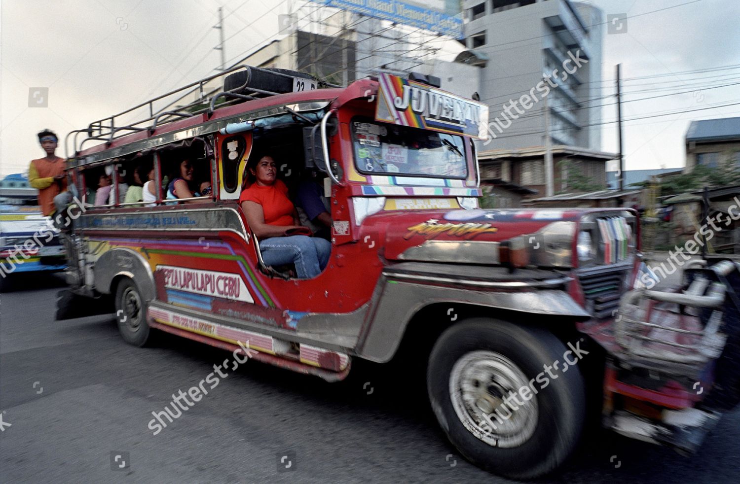 Bus Philippines Manila Jeepney Common Site Editorial Stock Photo ...
