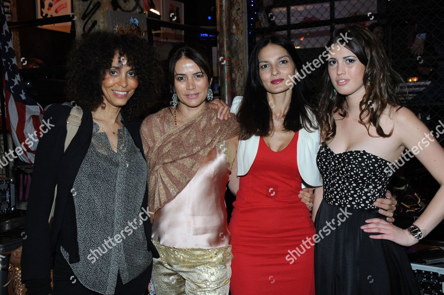 Jeanette Caliva Carolina Acosta Yasmin Mills Editorial Stock Photo ...