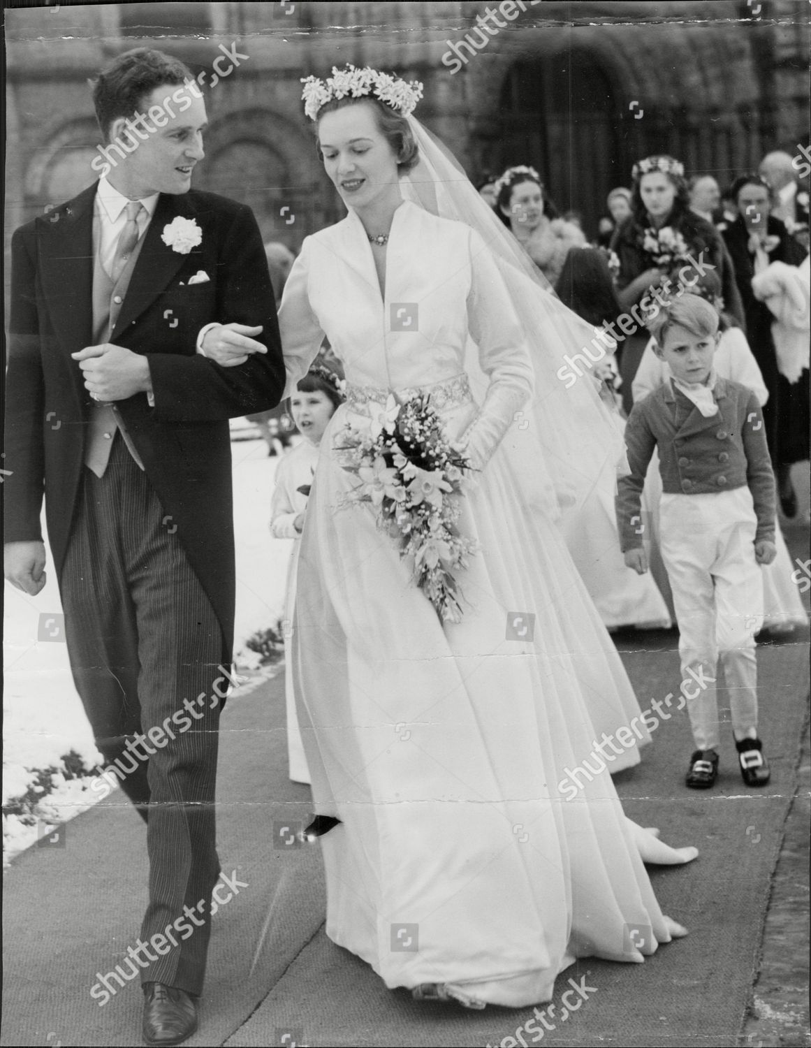 Wedding Lady Anne Lumley Matthew White Editorial Stock Photo - Stock ...