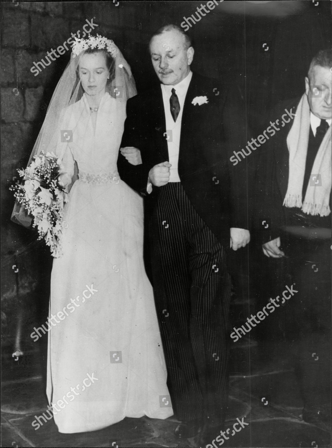 Wedding Lady Anne Lumley Matthew White Editorial Stock Photo - Stock ...