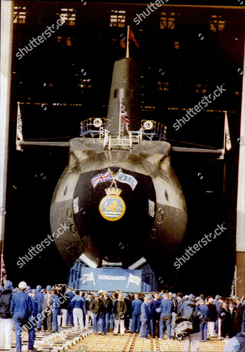 Hms Vanguard Royal Navy Submarine Barrow Editorial Stock Photo - Stock ...