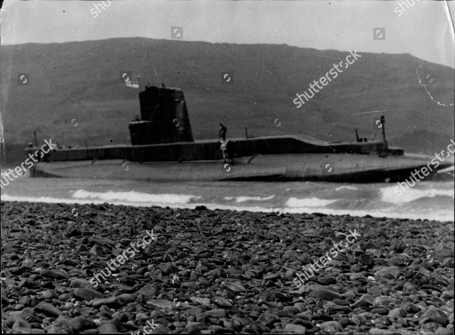 Hms Taciturn Royal Navy Submarine Seen Editorial Stock Photo - Stock ...