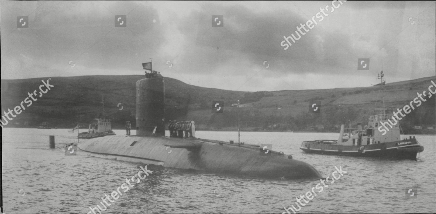 Hms Warspite Royal Navy Submarine Returns Editorial Stock Photo - Stock ...