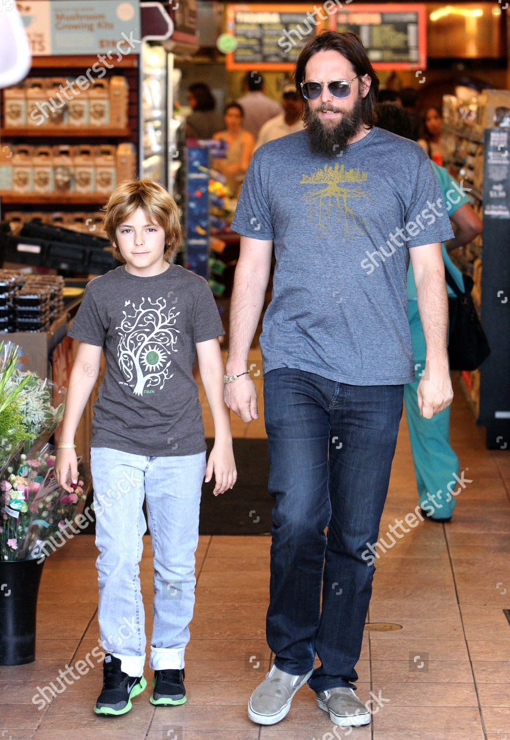 Chris Robinson Son Ryder Russell Robinson Editorial Stock Photo - Stock ...
