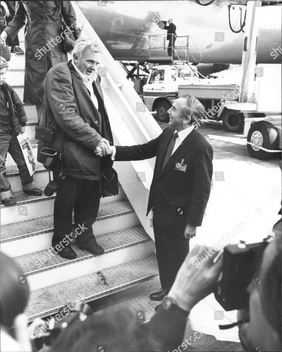 Falklands Island Governor Rex Hunt Greets Editorial Stock Photo - Stock ...