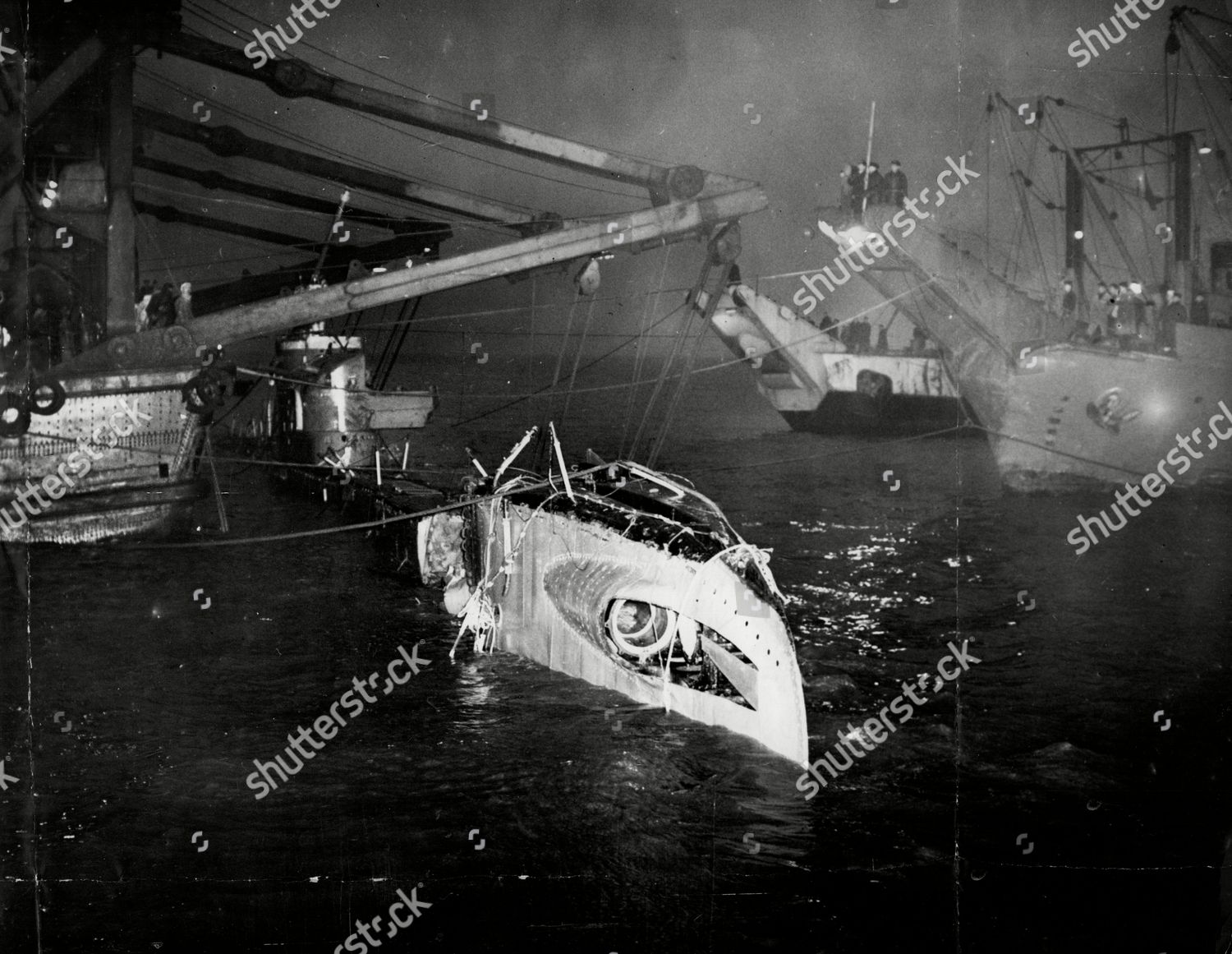 Disaster Royal Navy Submarine Hms Truculent Editorial Stock Photo ...