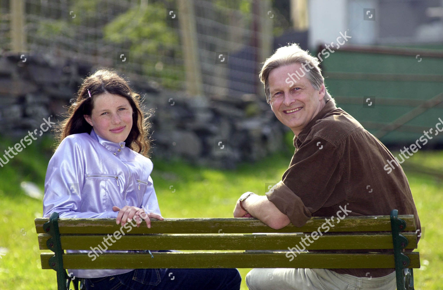 Josie Russell Her Father Shaun Russell Editorial Stock Photo - Stock ...